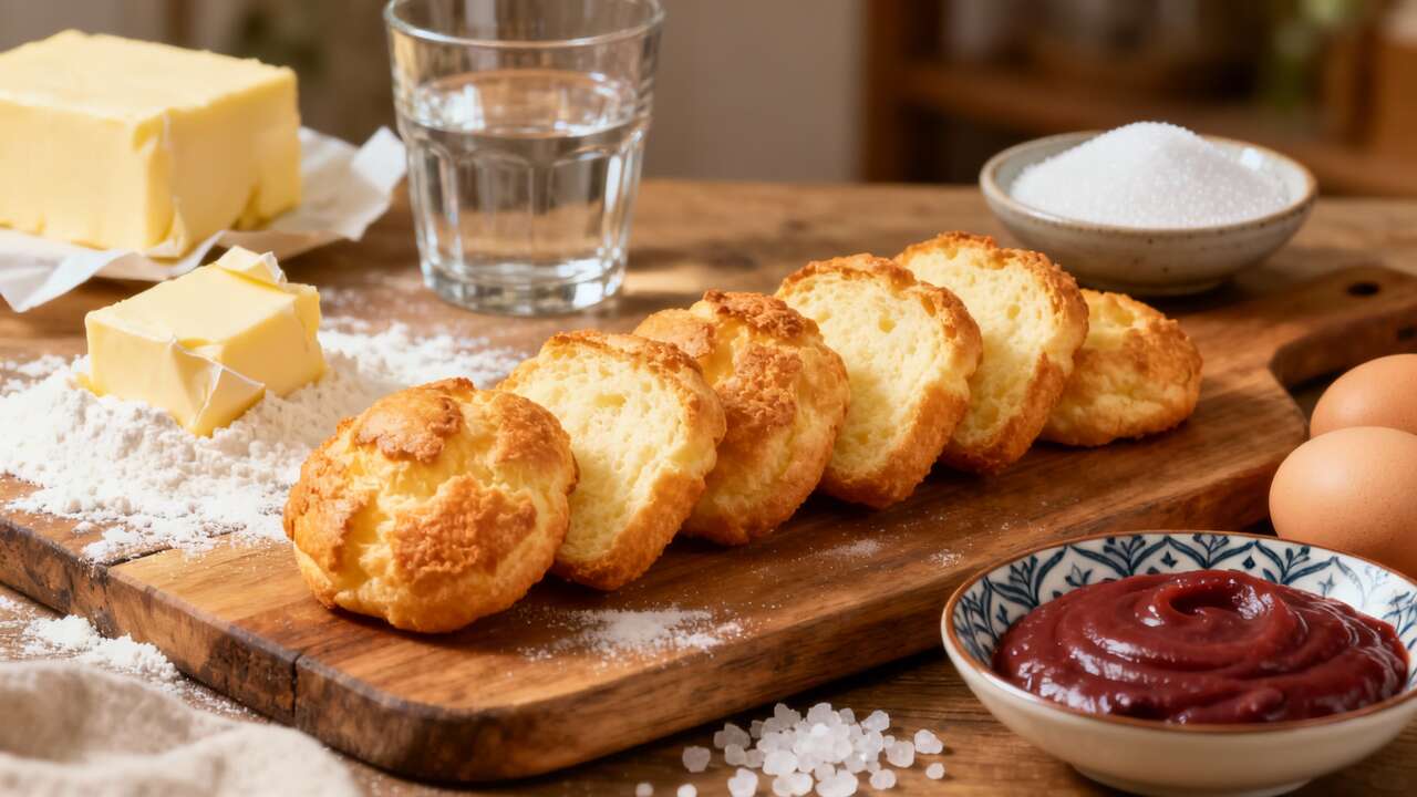 Recette irrésistible de biscuits japonais : découvrez la pâte à choux