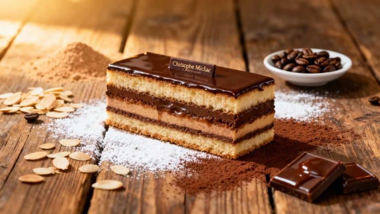 Recette gourmande du célèbre gâteau opéra