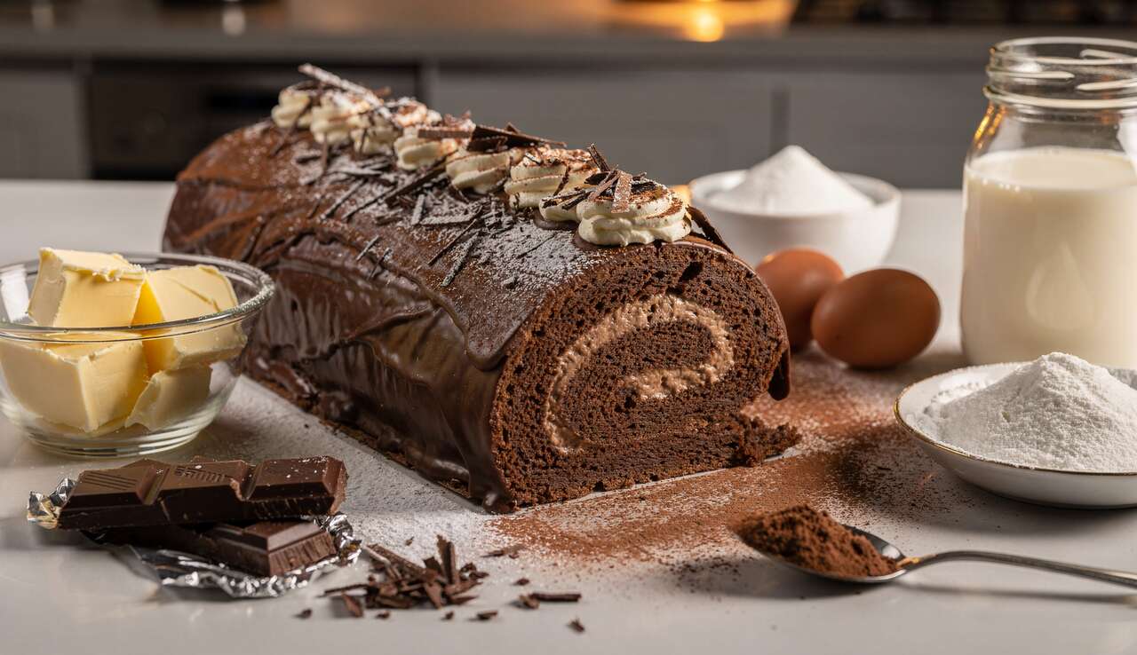 Recette Facile de Bûche de Noël : un Délice à Réaliser
