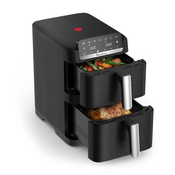 Moulinex air fryer crispy stack 10 L : test complet d'efficacité et d ...